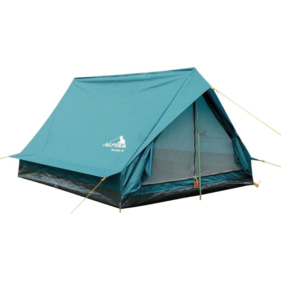 Купить Палатка двухскатная ALPIKA Taiga-3, 3-х местная, 210х150х110 см ...