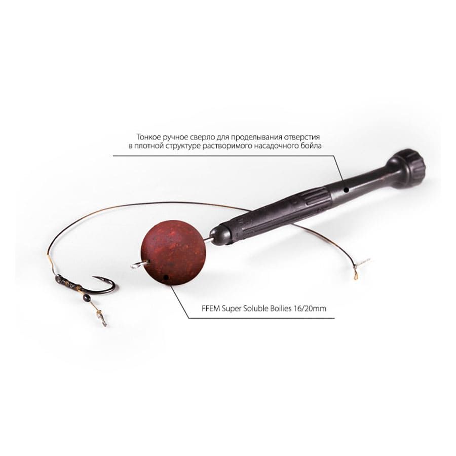 Купить Растворимые насадочные бойлы FFEM Super Soluble Boilies16/20 mm ...