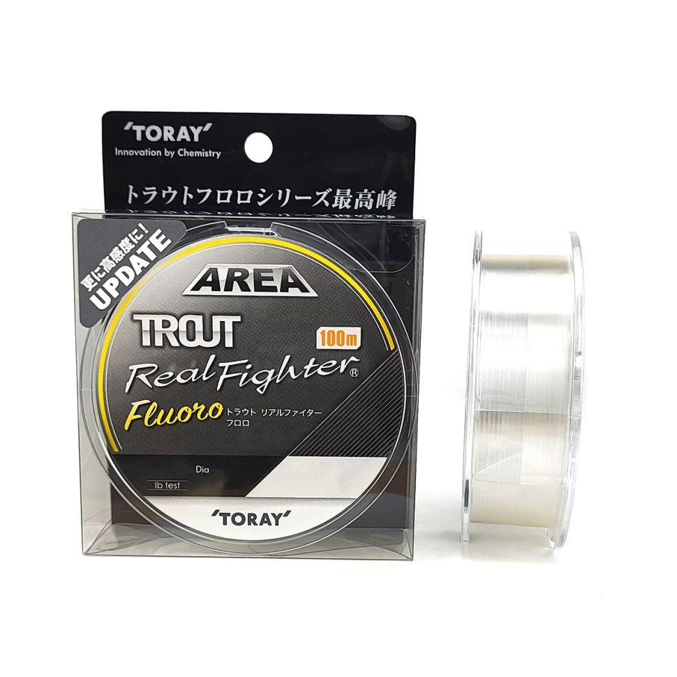 Купить Флюорокарбоновая леска TORAY Trout Real Fighter Fluoro 100m в Алматы в рыболовном ...