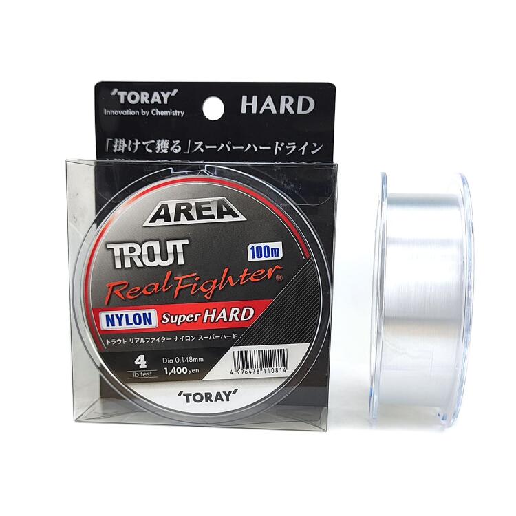 Купить Монофильная леска Toray Trout Real Fighter Nylon Super Hard 100m в Алматы в рыболовном ...