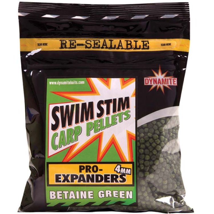 Купить Пеллетс Dynamite Baits Swim Stim Pro-Expanders Betaine Green в ...